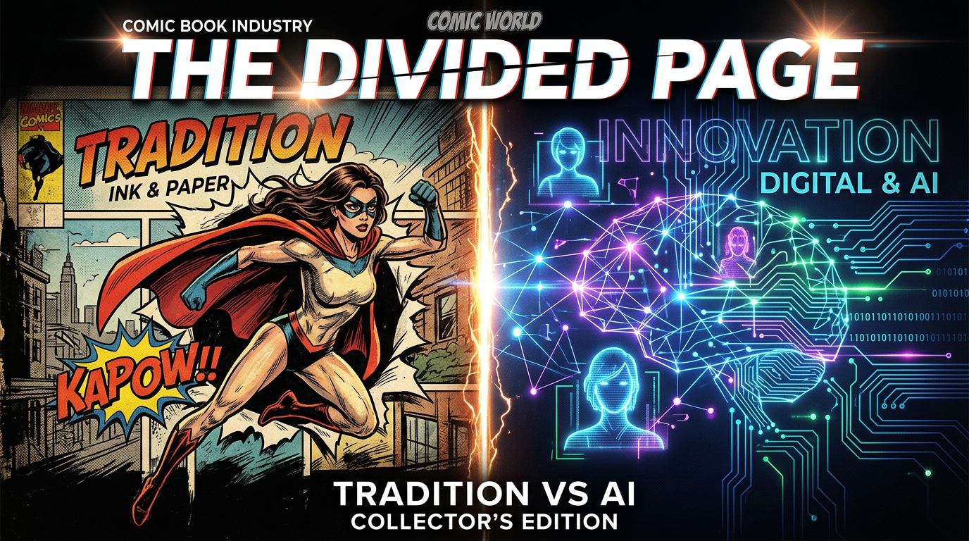 AI in Comics 2026: Industry Divided as Comic-Con Bans AI Art While ...