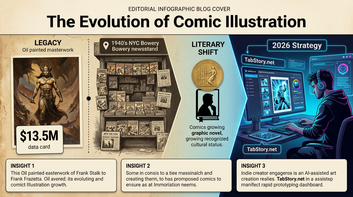 History of Comic Illustration: From $13.5M Classics to Indie Innovation ...