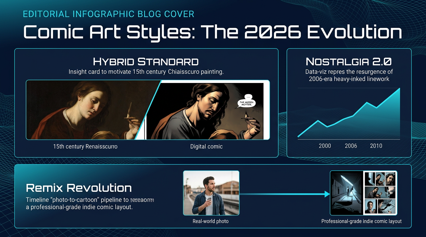 Comic Art Styles Explained: Navigating the 2026 AI-Driven Evolution ...