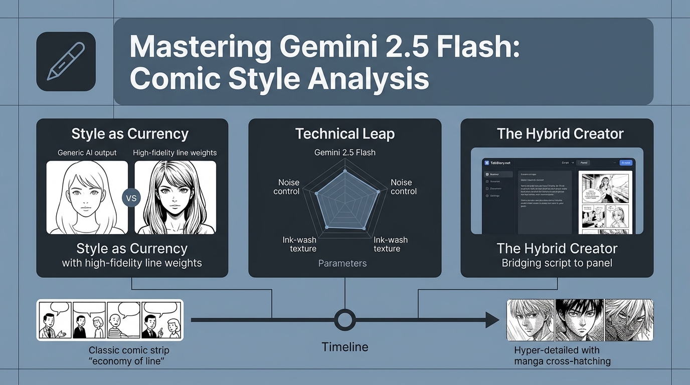 Famous Comic Artists Style Analysis: Mastering Gemini 2.5 Flash | Tab ...