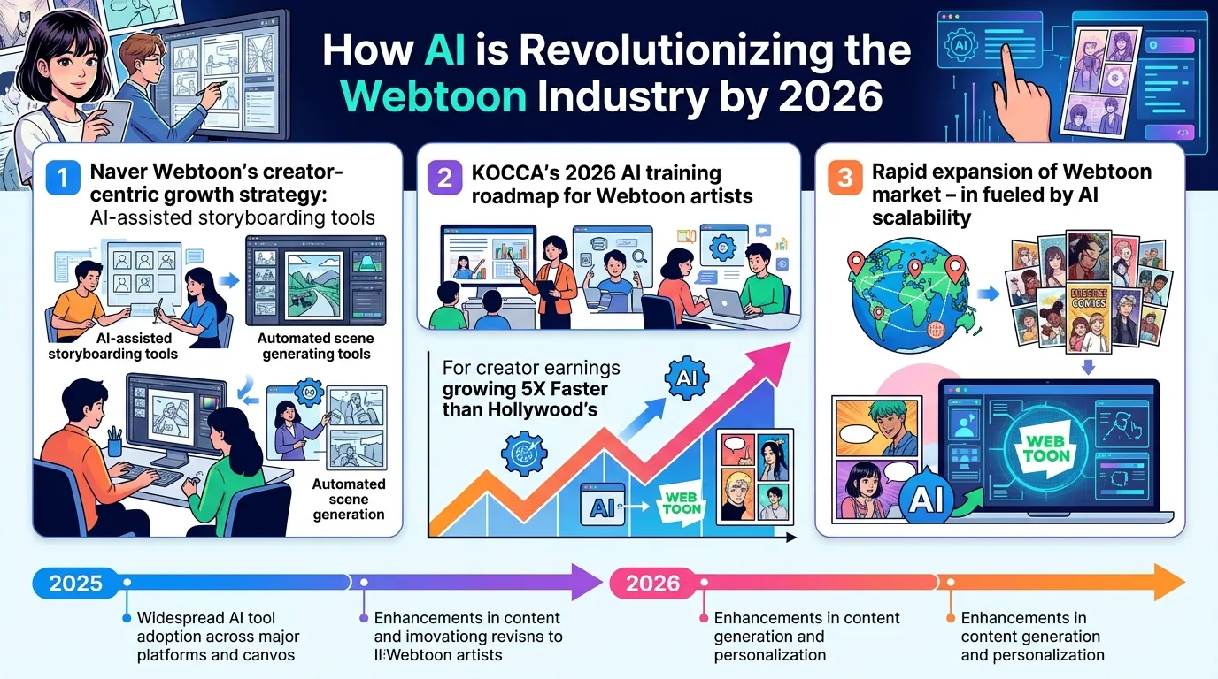 How AI is Revolutionizing the Webtoon Industry by 2026 | Tab Story Blog